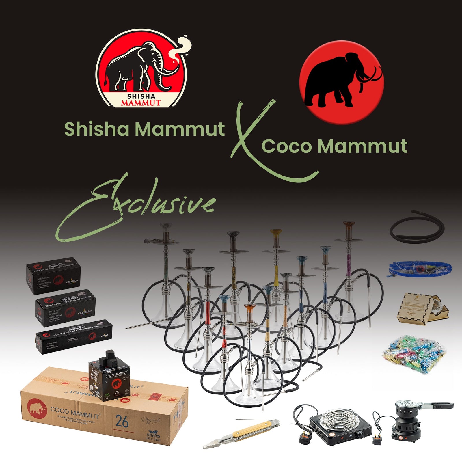 Premium Shisha Pipes & Hookah Sets – Shop at Shisha Mammut